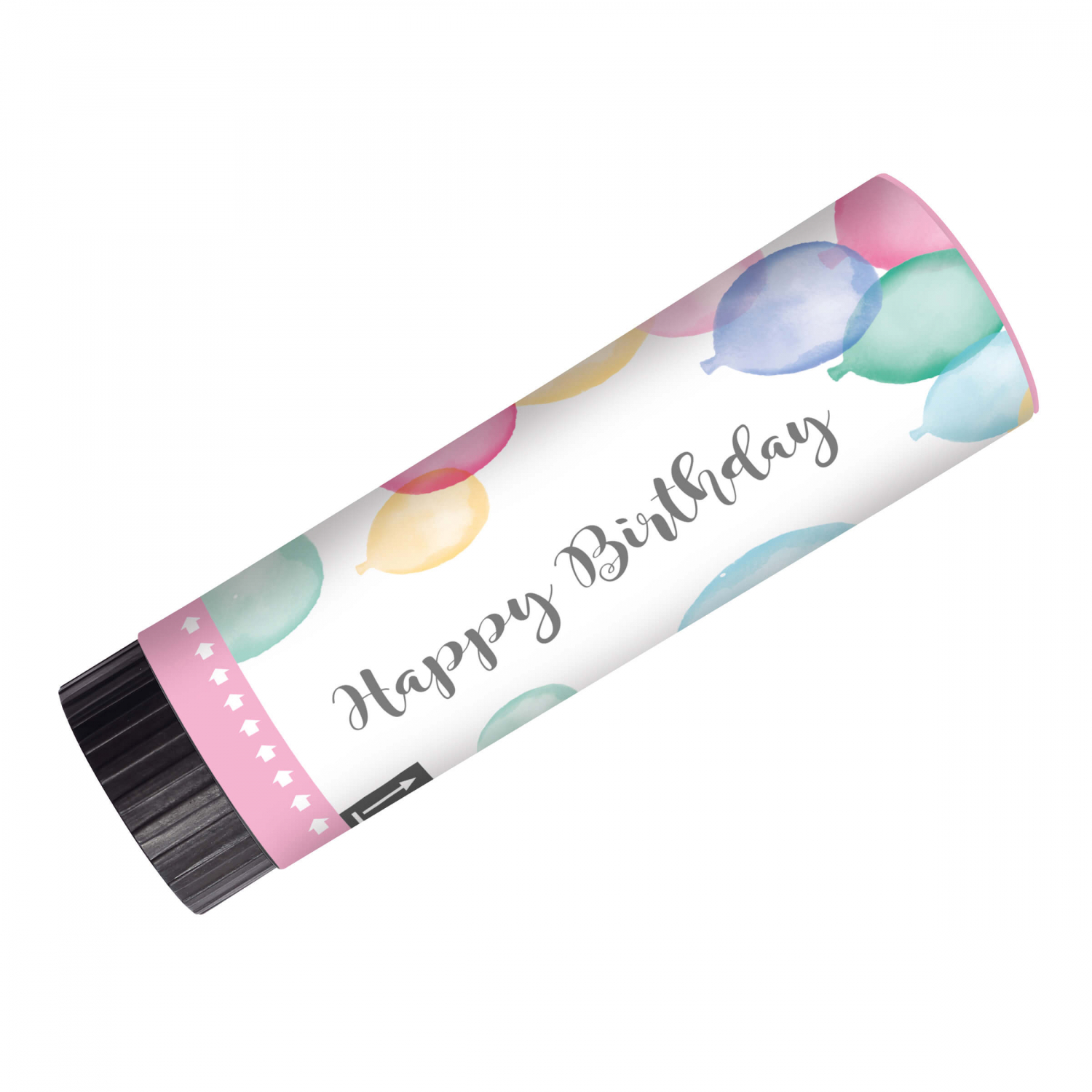 Κανόνι κομφετί Happy Birthday 2τεμ. - Craftbox.gr