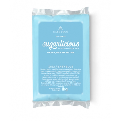 Ζαχαρόπαστα Sugarlicious Σιέλ, 1κ. - Craftbox.gr